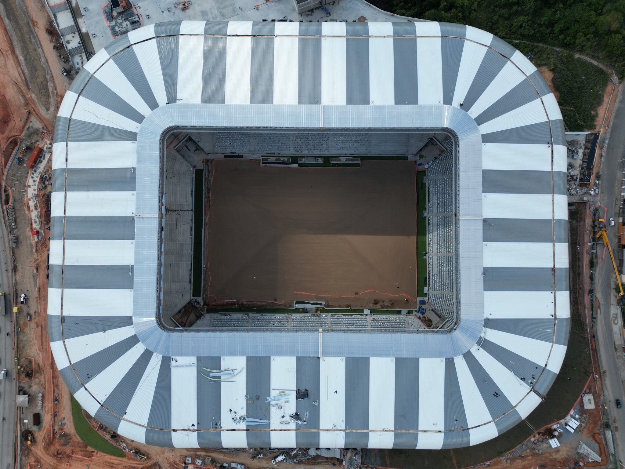 Arena MRV está 92% concluída - Clube Atlético Mineiro